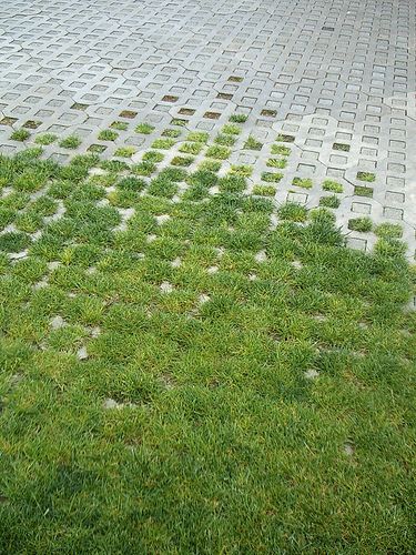 Emerging Materials: Grasscrete