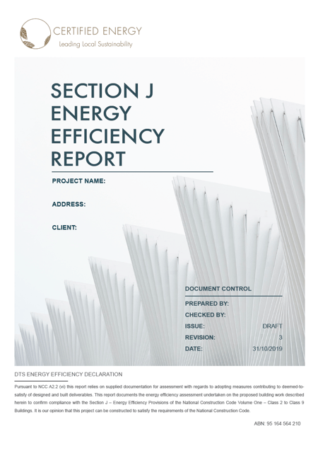 Section J | Certified Energy