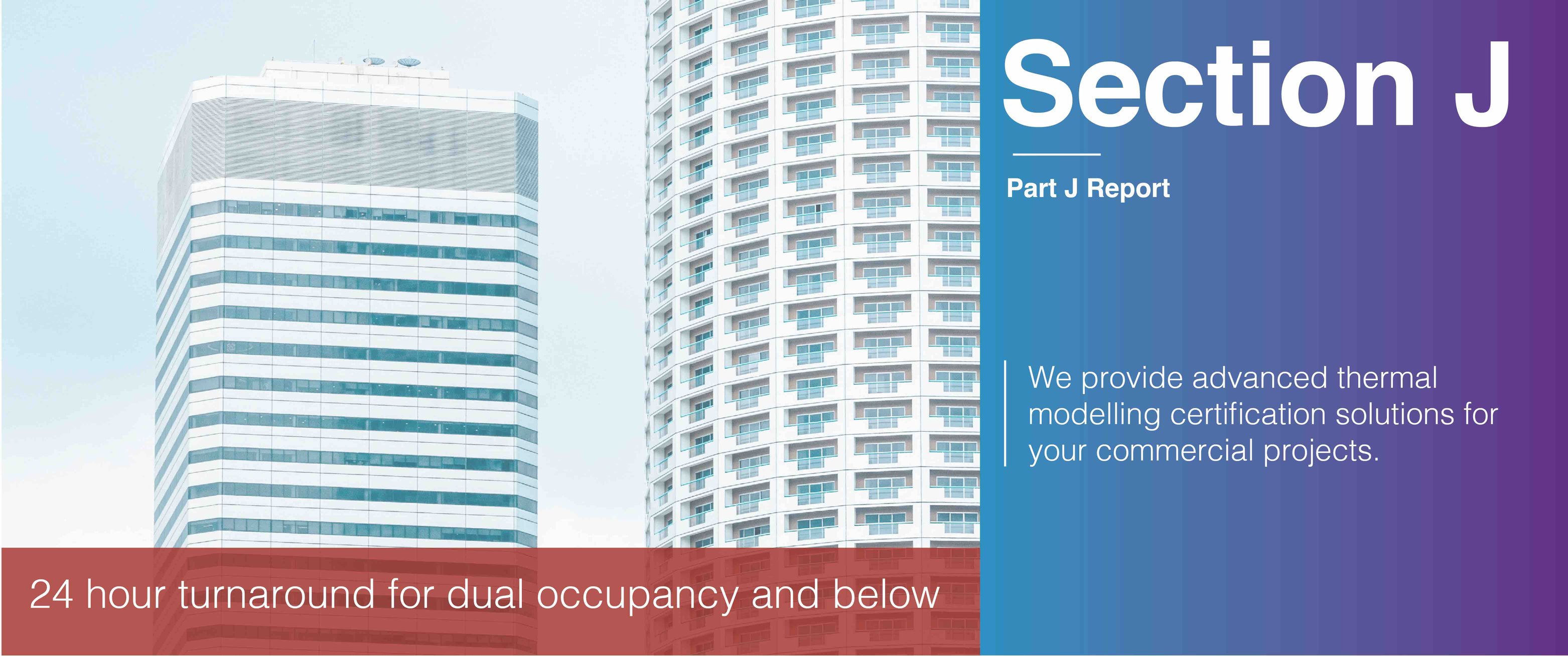 Section J Report Victoria | Section J Compliance Report | BCA Section J